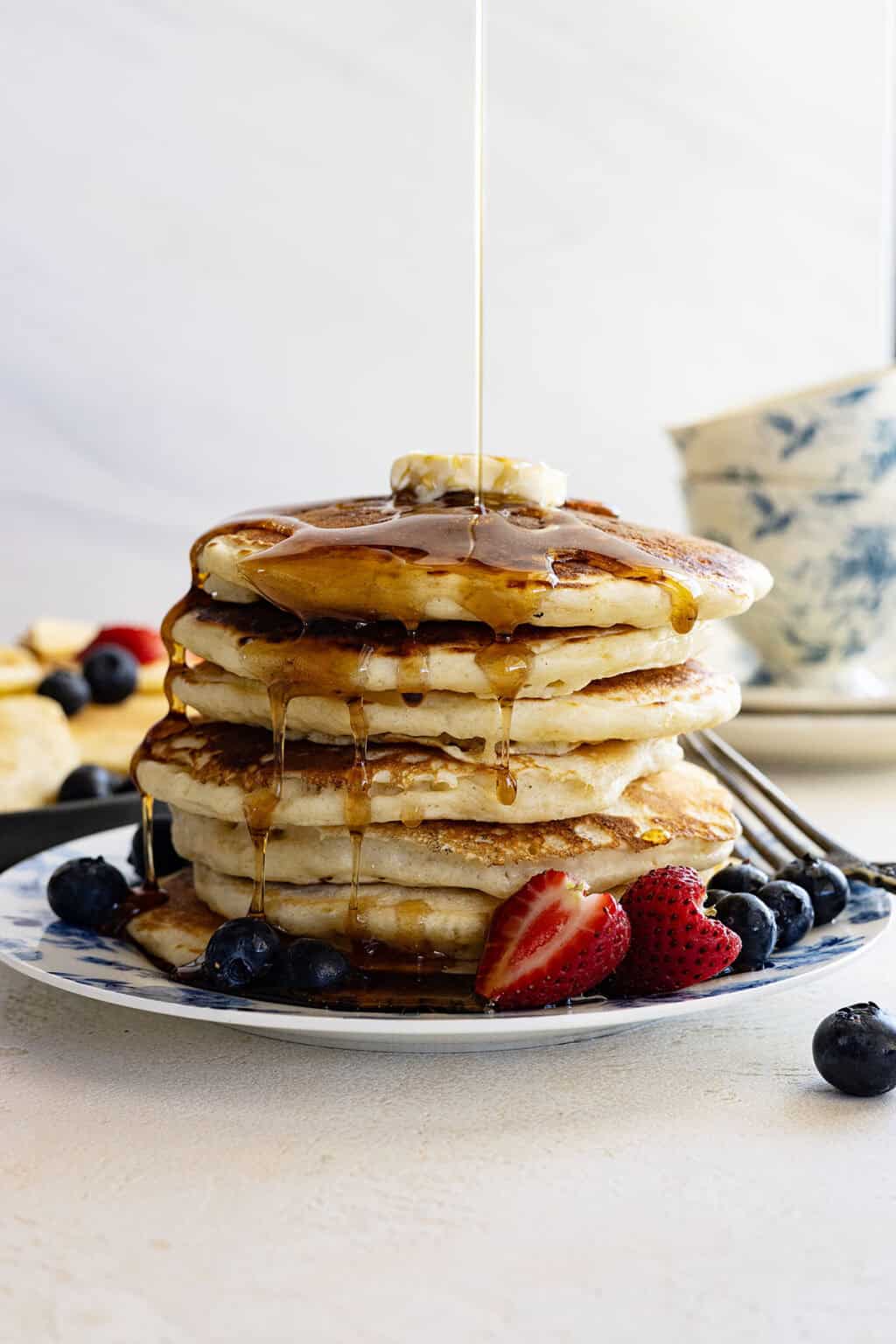 Easy Homemade Pancakes Recipe - Countryside Cravings