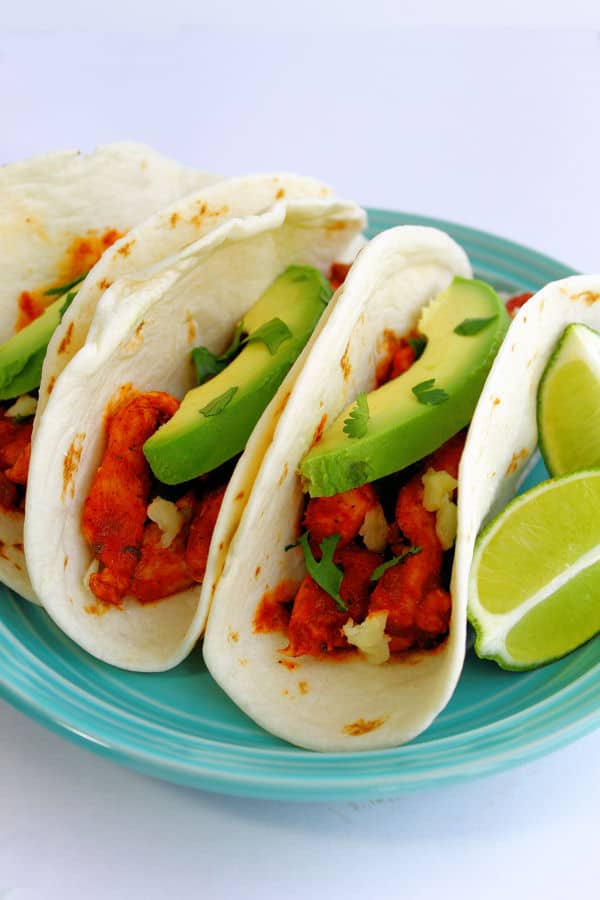 Spicy Chicken Tacos | Countryside Cravings