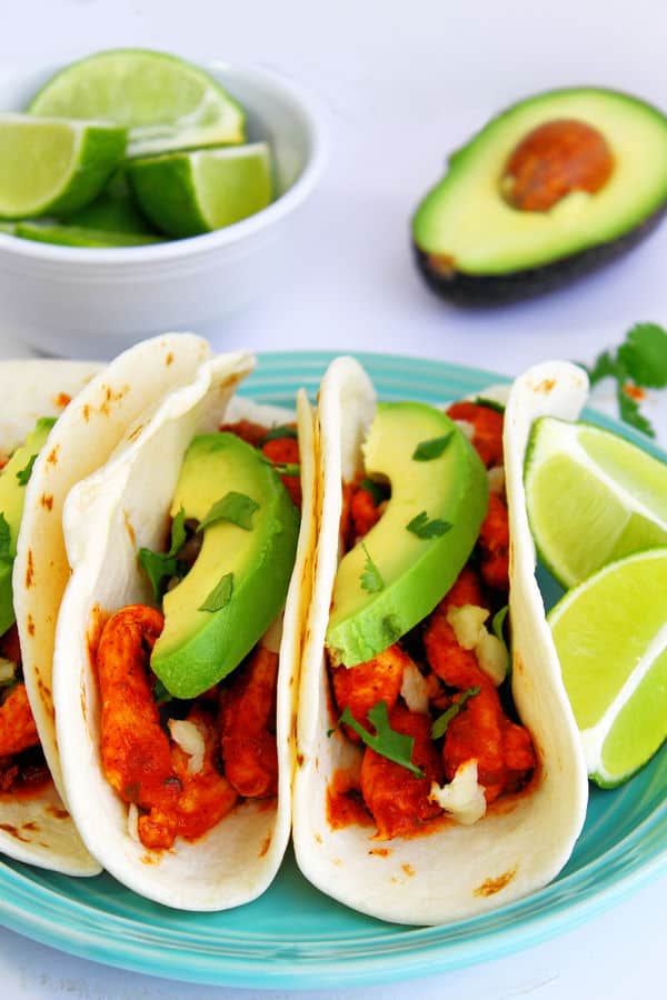 Spicy Chicken Tacos | Countryside Cravings