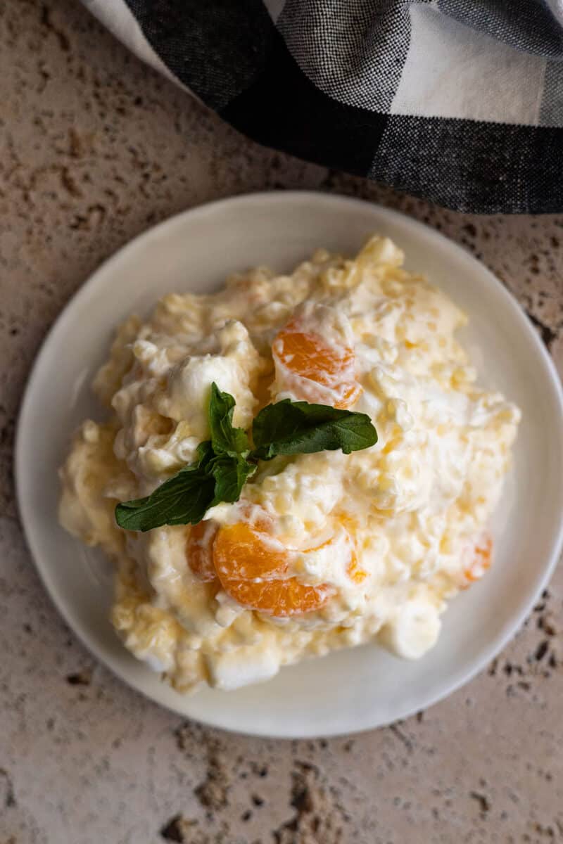 Frog Eye Salad - Countryside Cravings