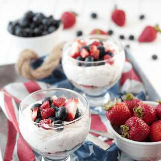 Frozen Triple Berry Cheesecake - Countryside Cravings