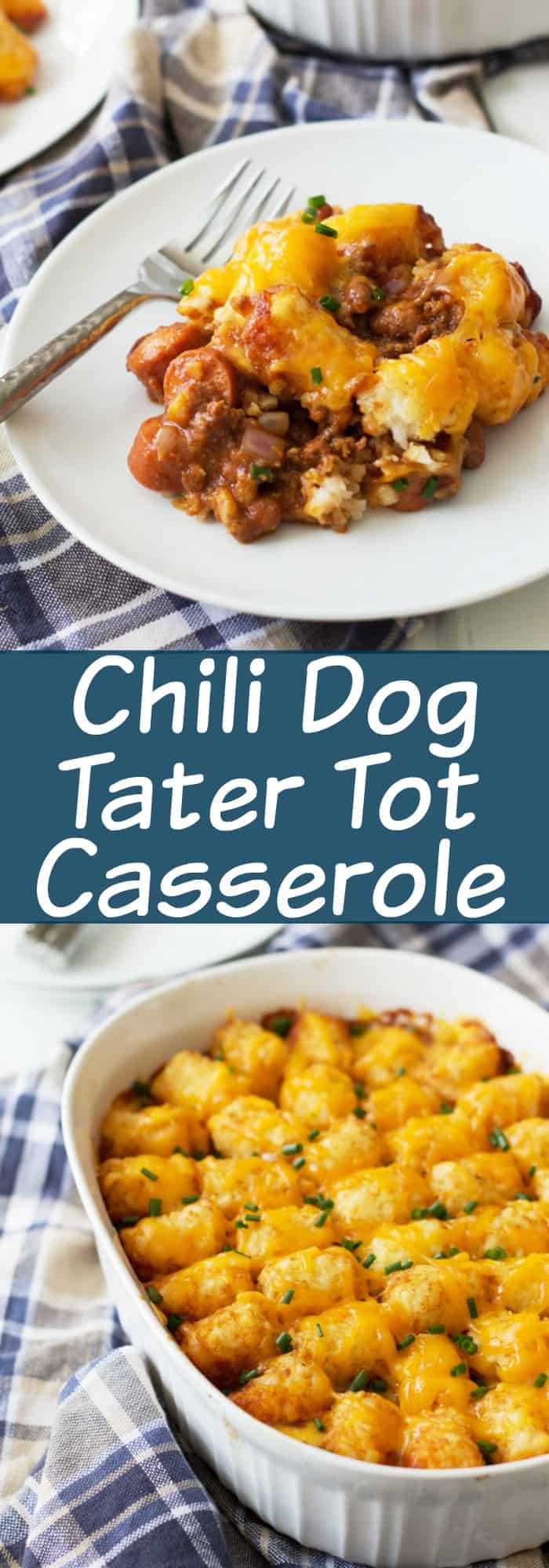 Chili Dog Tater Tot Casserole - Countryside Cravings