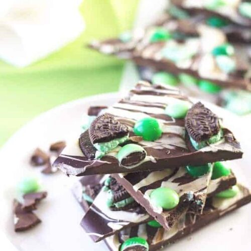 St. Patrick's Day Dirt Cups - Countryside Cravings