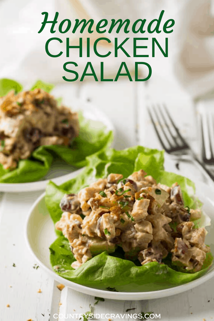 Quick and Easy Chicken Salad - Countryside Cravings