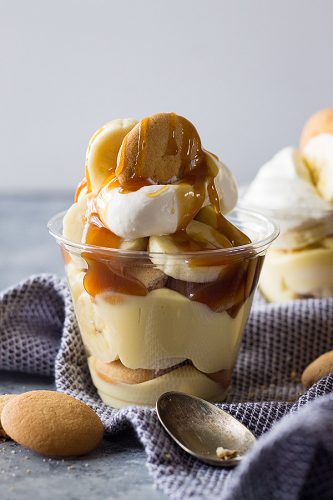 Homemade Banana Pudding Cups - Countryside Cravings