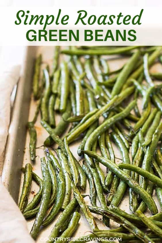 Oven Roasted Green Beans - Countryside Cravings
