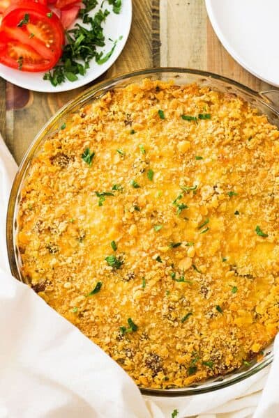 Breakfast Pie (with Sausage and Hash Browns) - Countryside Cravings