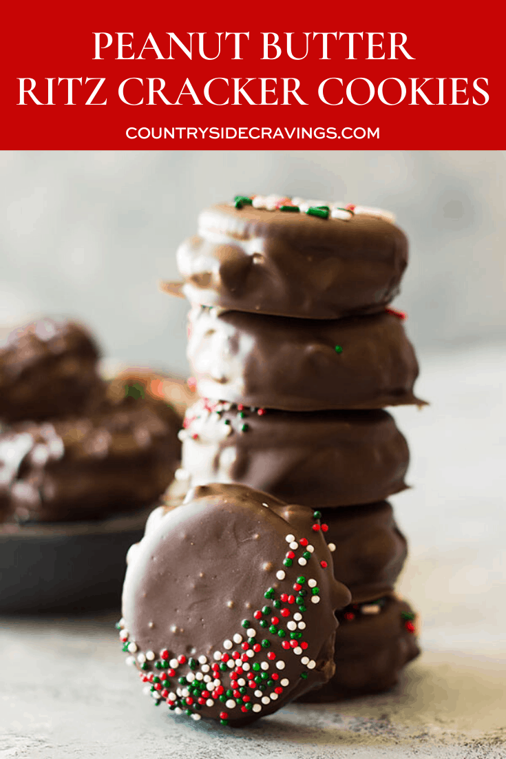 Peanut Butter Ritz Cracker Cookies - Countryside Cravings