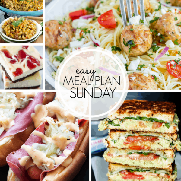 Easy Meal Plan Sunday (week 101) - Countryside Cravings