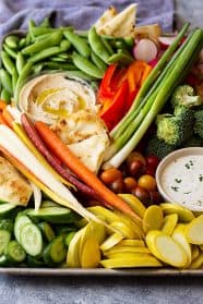 How To Make A Vegetable Tray - Countryside Cravings