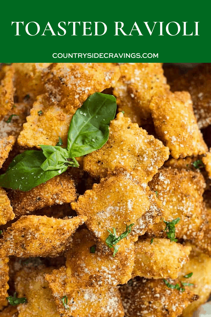 Toasted Ravioli Recipe - Countryside Cravings