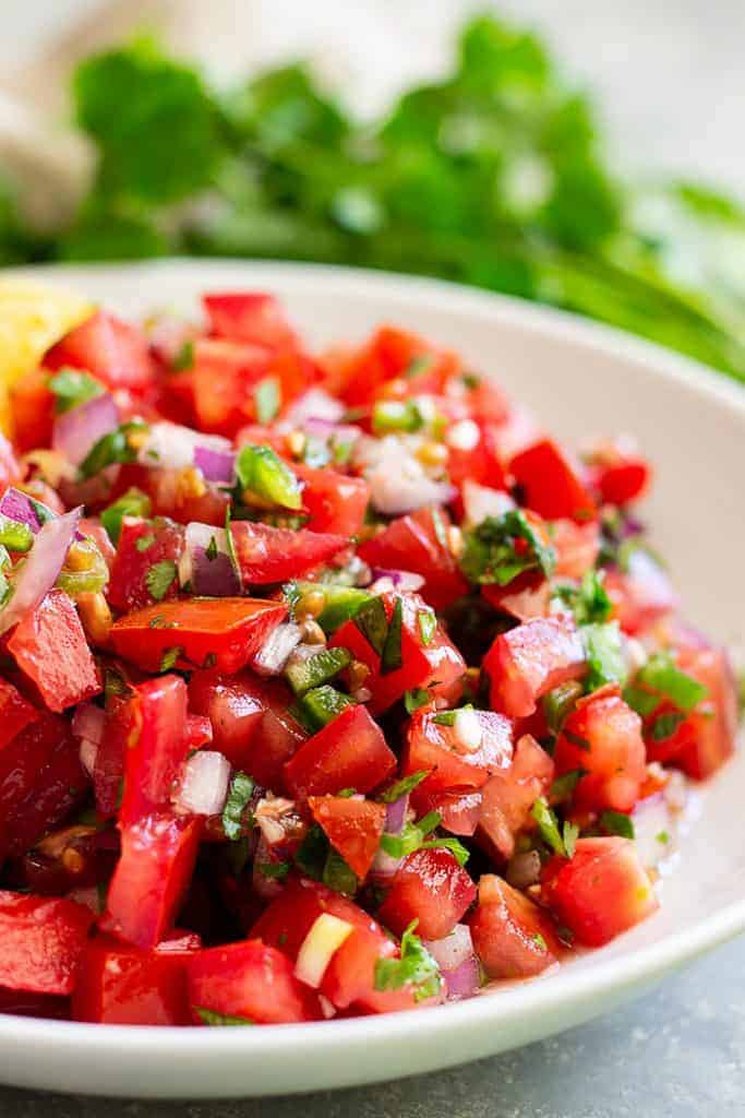 Homemade Pico de Gallo Recipe - Countryside Cravings