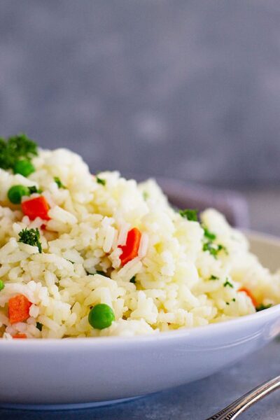 Easy Vegetable Rice Pilaf - Countryside Cravings