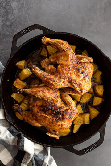 Roasted Cornish Hens - Countryside Cravings