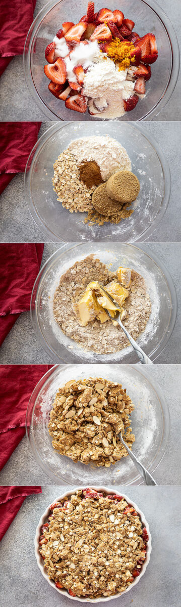 Strawberry Crisp - Countryside Cravings