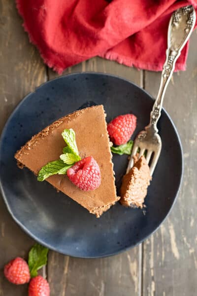 Chocolate Cheesecake - Countryside Cravings