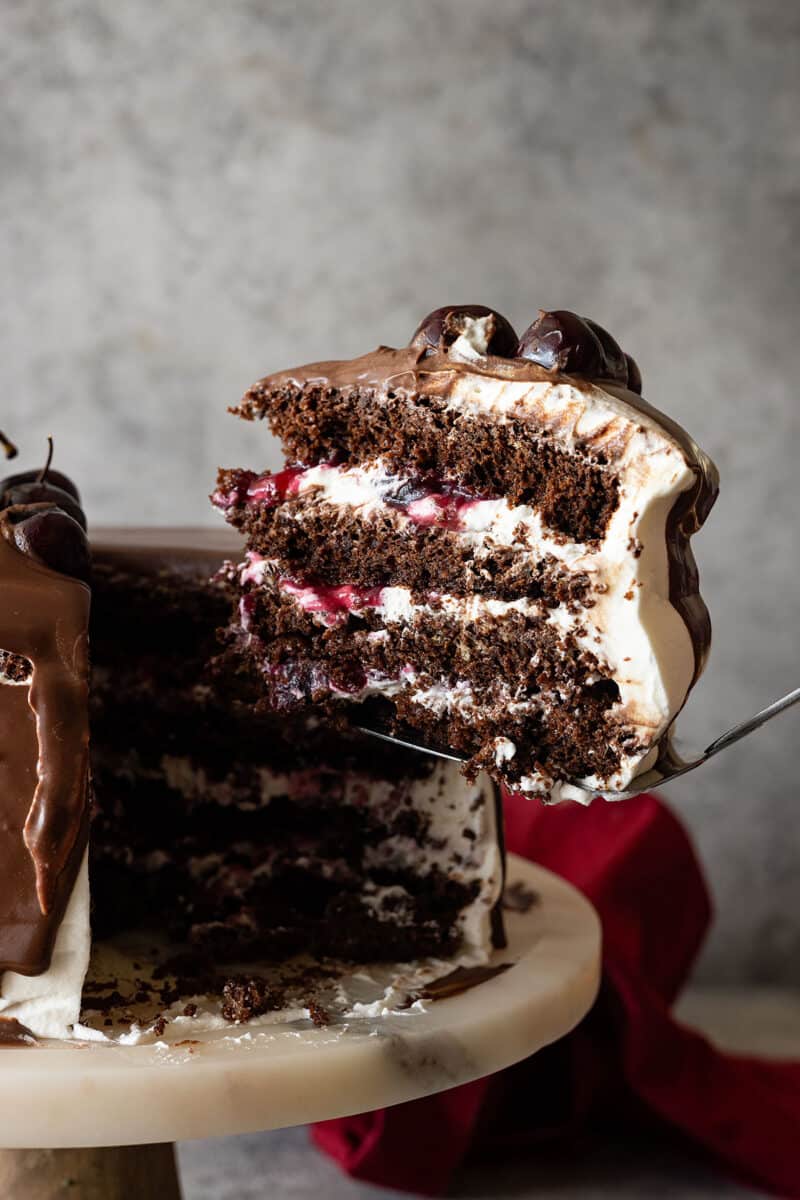 Black Forest Cake - Countryside Cravings