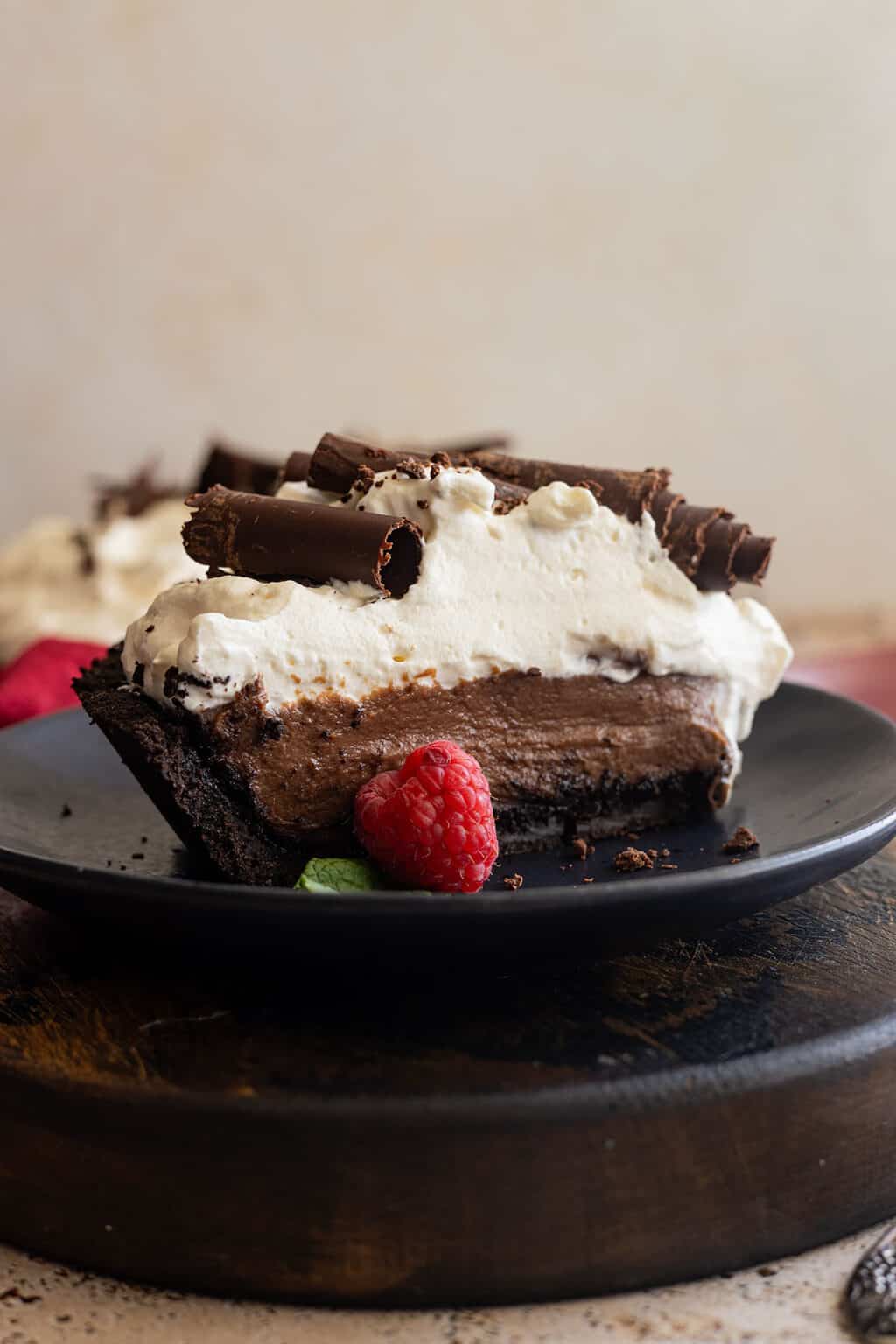 Chocolate Cream Pie - Countryside Cravings