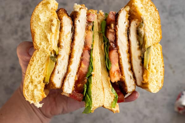Crispy Chicken Sandwich - Countryside Cravings