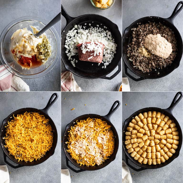 Big Mac Tater Tot Casserole - Countryside Cravings