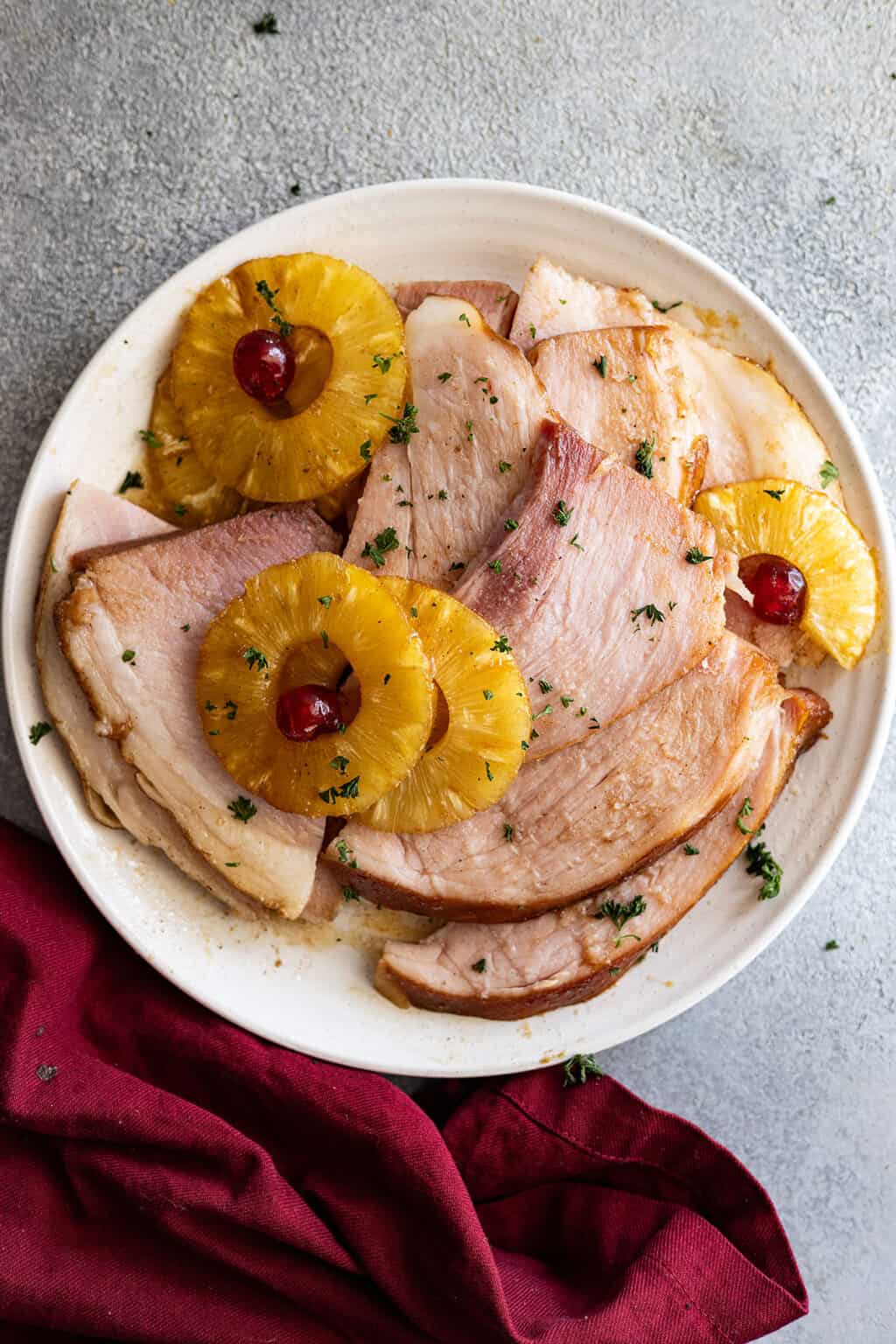 Pineapple Glazed Ham - Countryside Cravings