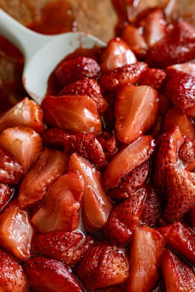 Baked Strawberries - Countryside Cravings